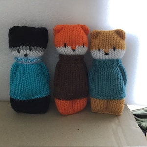 Pocket Buddies KNITTING PATTERN - Etsy Australia