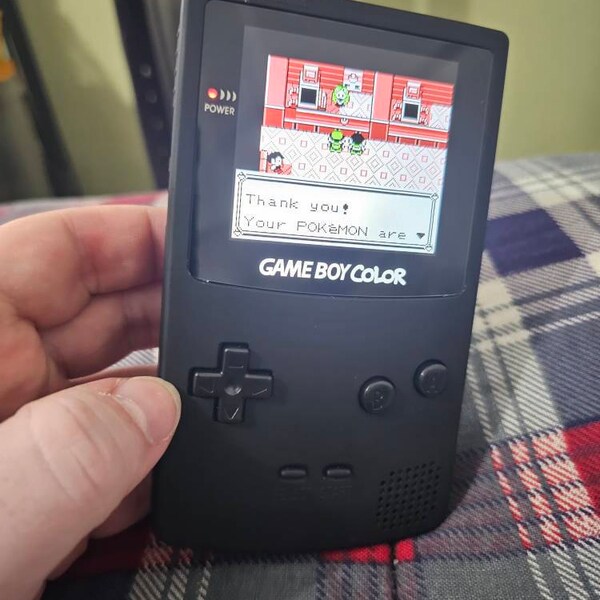 Game Boy Color XL-IPS Backlit Screen DMG Dark Custom - Etsy