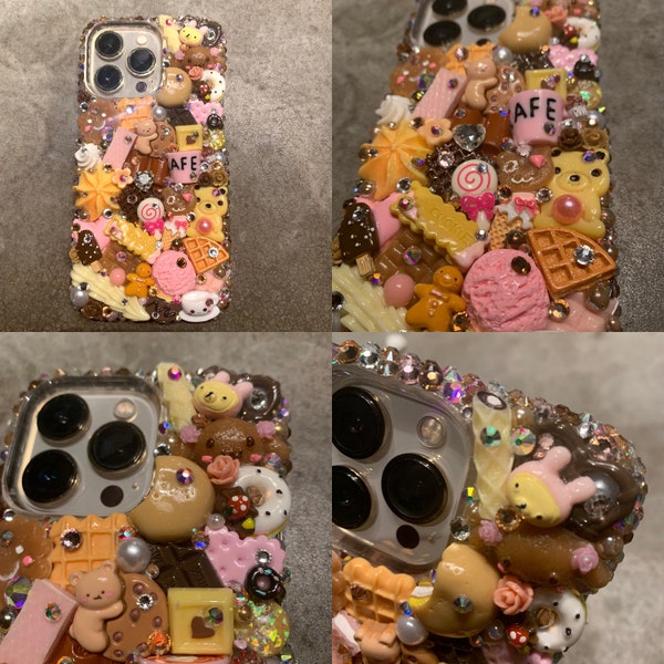 Custom Sweets & Bakery Treats Style Decoden Phone Case - Etsy Canada