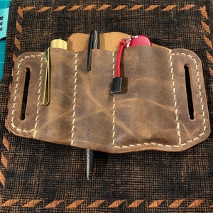 Hand Made Leather Survival/fire Pouch for an Altoids Style Tin | Etsy