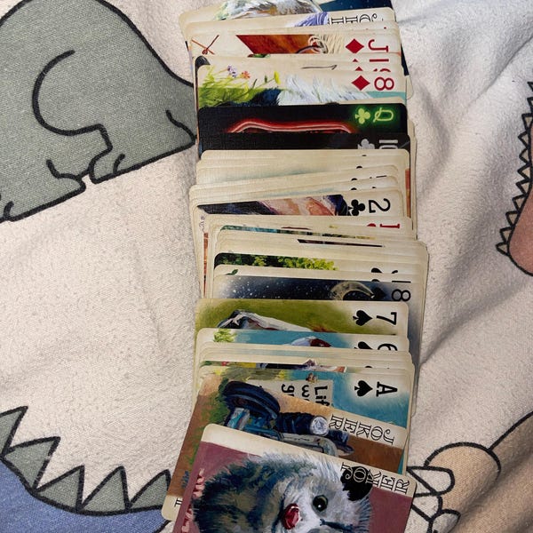 2ND DECK Western Art Playing Cards - Etsy