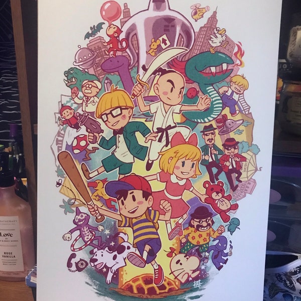 Earthbound - 11x17" Fan Art Poster Print - Etsy