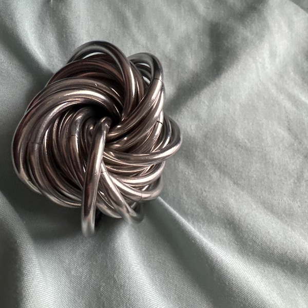 Mobii® STAINLESS STEEL: Stress Ball, Stim Fidget Ball Desk Toy - Etsy