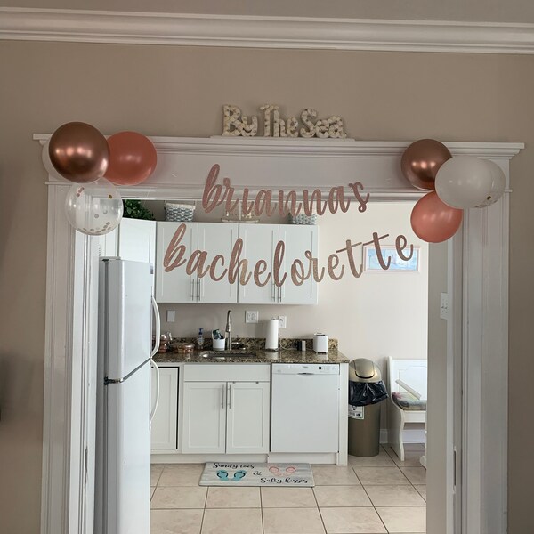 Bachelorette Banner, Bachelorette Party Banner, Custom Bachelorette ...