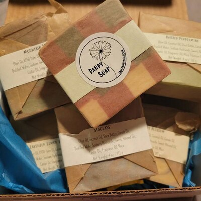 Soap Sample Pack Handmade Soap Variety Stack Mini Soap Bundle Travel ...