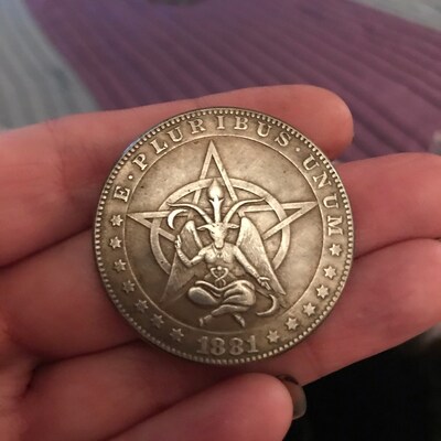 Baphomet Coin - Etsy