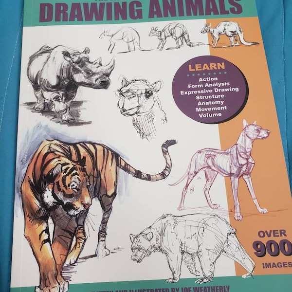 The Weatherly Guide to Drawing Animals - Etsy