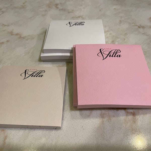 Personalized Post-it® Note Pads, Custom Sticky Notes, Office Stationery ...
