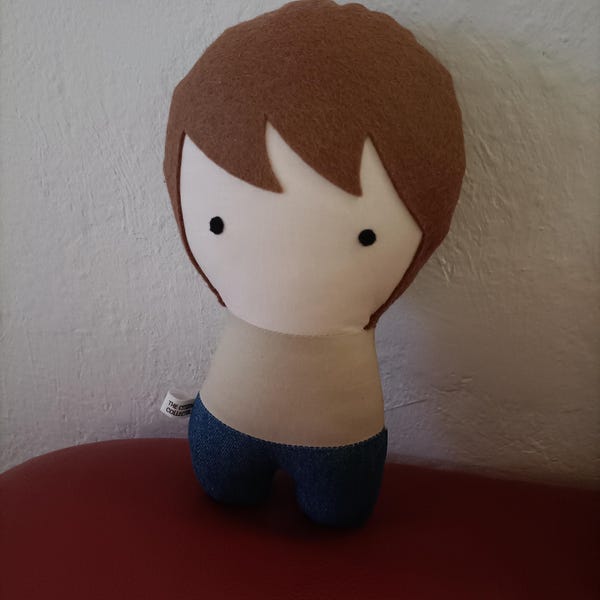 Custom Cat Portrait, Plush Cat, Memory Cat Personalized Doll, Handmade ...