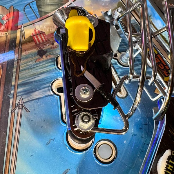 Jaws "bruce" Pinball Eating Shooter Rod and Plate - Etsy