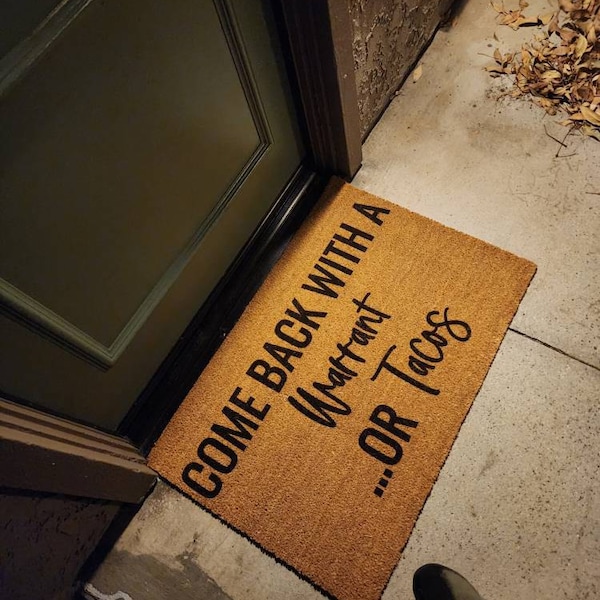 Coquette Bow Print Door Mat | Pink Bows Decor | Gift for Her | Bow Home ...