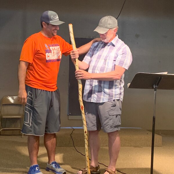 Walking Stick With Handle, Diamond Willow Wood, Rope Hand Grip N ...