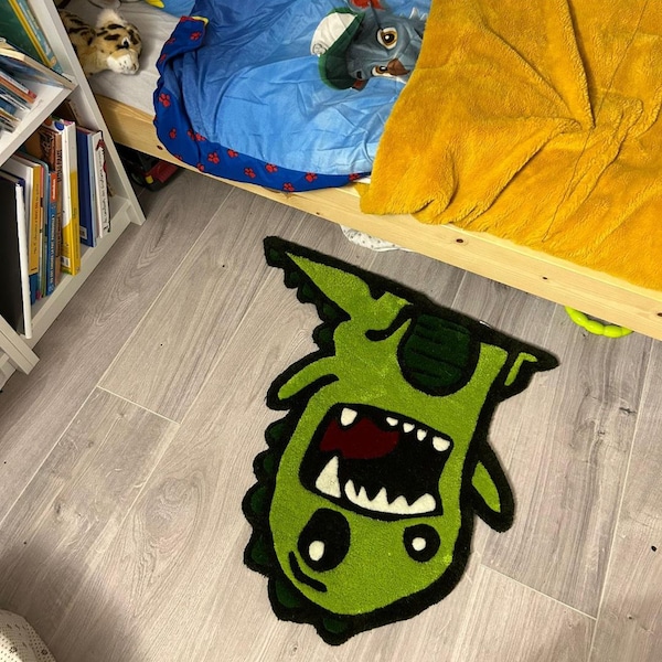 Handmade Tufted Rug – Citrus (lemon, Orange, Lime) - Etsy