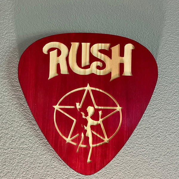 Music Room Decor, Band & Artist Sign, Wall Decor, Guitar Pick Sign ...