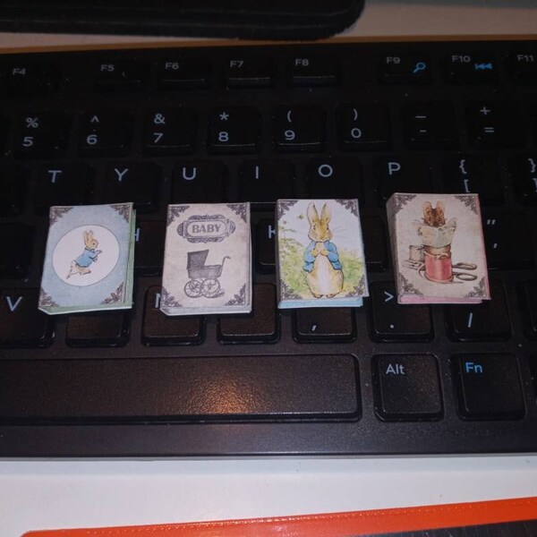 Beatrix Potter, Mini Books, Peter Rabbit, Junk Journal, Kit, Baby Boy ...