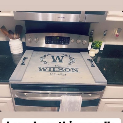 Hand Made Custom Stove Top Cover - Etsy