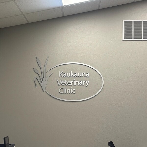 Double Sided Custom Round Exterior Circle Sign and Illuminated Round ...