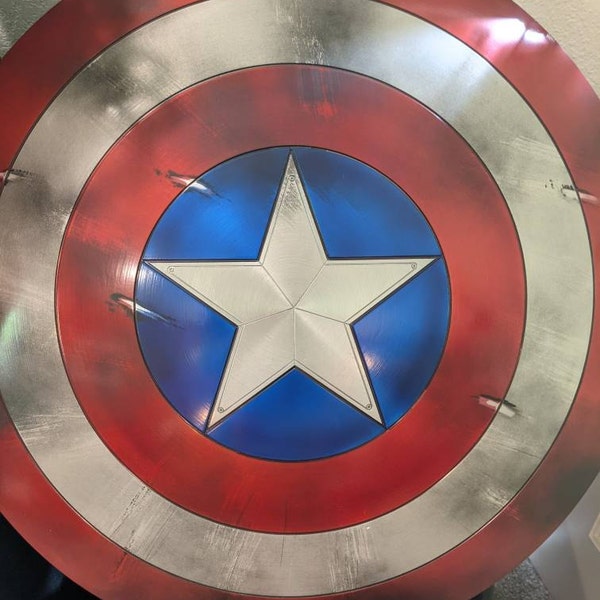 Captain America Shield Metal Captain America Cosplay Shield Captain ...