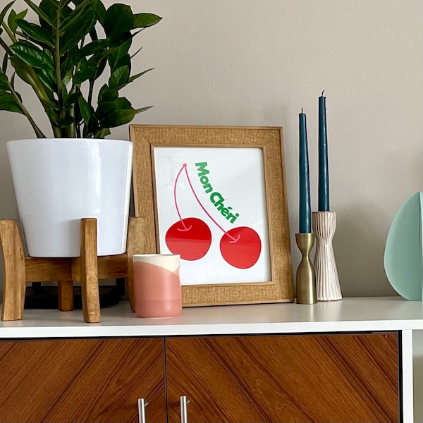 Retro Cowboy Wall Art, Blue Western Print, Cowboy Print, Nashville Wall ...