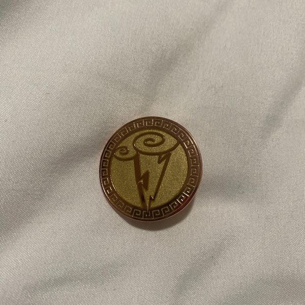 Symbol of the Gods Inspired Hard Enamel Pin - Etsy