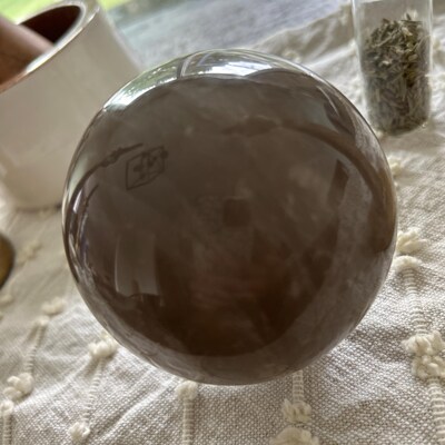 Serene Blue Calcite Spheres. Calm Your Space Balance Chakras, Enhance ...