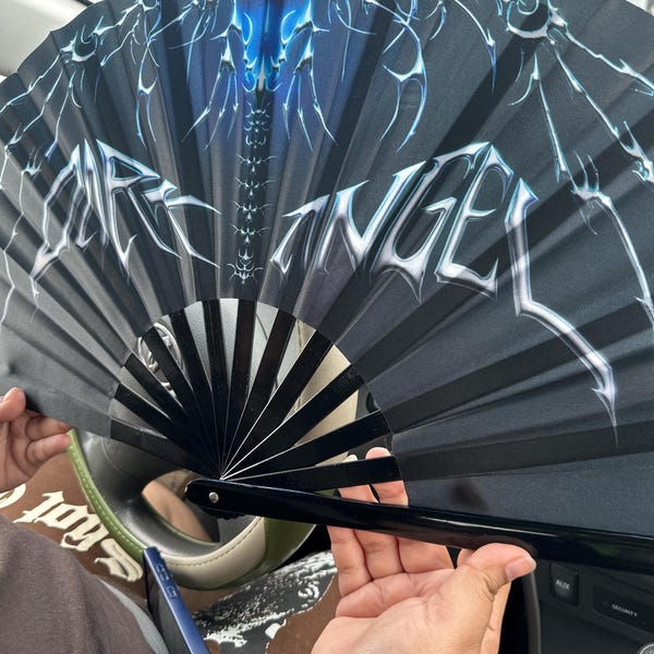 Hypebeast Rave Fan | Hypebeast Inspired Rave Fan | Hand Fan | Festival ...