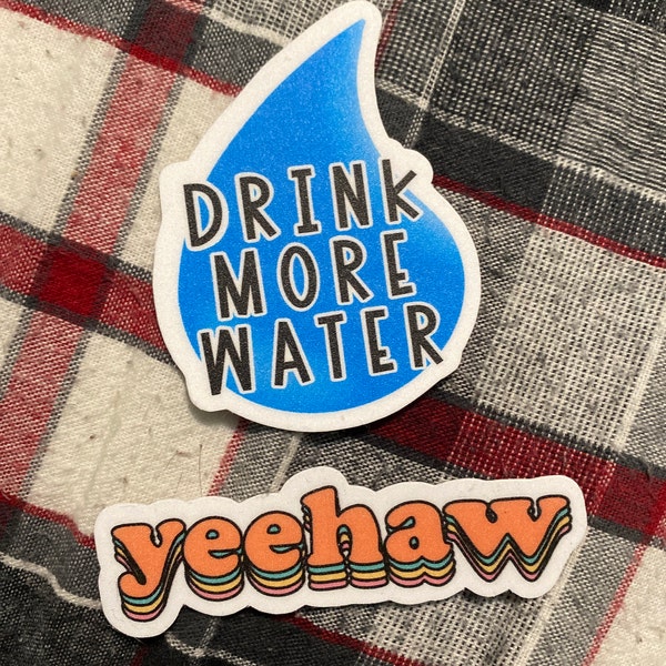 Flannel Shirt Sticker Plaid Shirt Laptop Sticker WATERPROOF Sticker ...