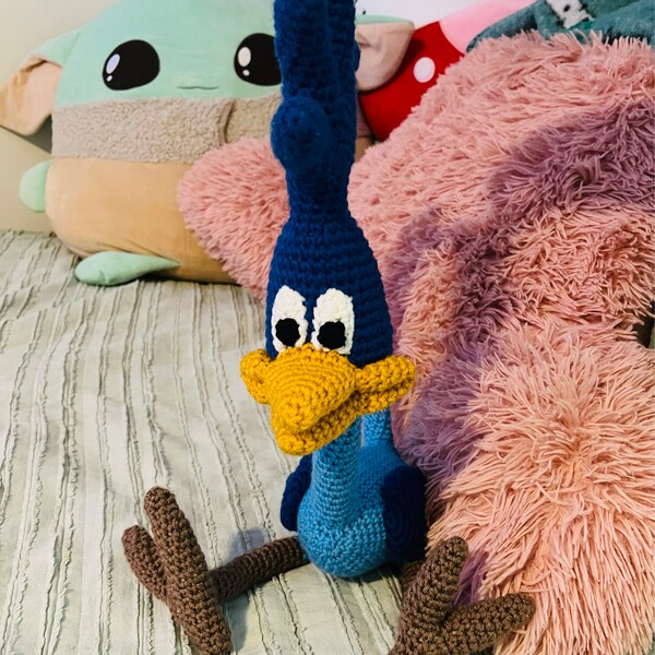 Crochet Roadrunner Pattern (PDF) - Instant Download (english) - Etsy