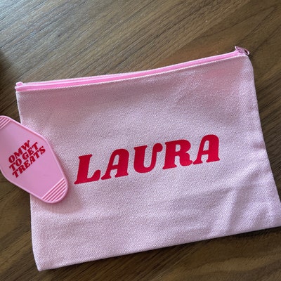 First Aid Pouch Pink First Aid Kit Girly Red Cross First Aid Bag Pink ...