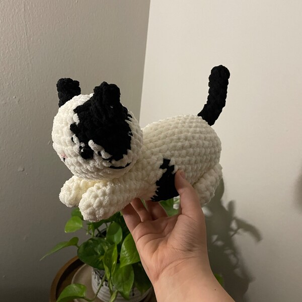 Lazy Solid Kitten - PDF CROCHET PATTERN - Etsy