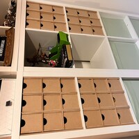 2 Drawer Flat Thread/bobbin Storage Holder - Etsy UK