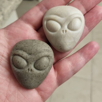 Alien Alien Head Silicone Mold 366-2 - Etsy