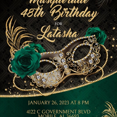 Editable Masquerade Ball Candy Bar Wrapper for Birthday With Masquerade ...