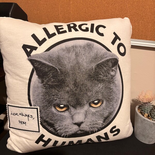 Set of 3 Memory Pillow Rememberance Gift Made From Loved Ones Clothes ...