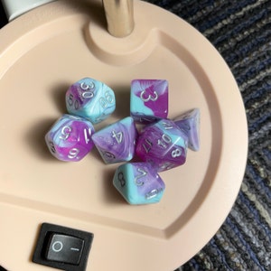 Aether Flow Translucent Dice Set for Dungeons & Dragons - Etsy