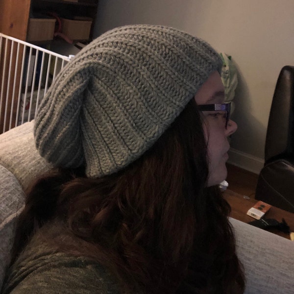 Oversized Slouch Hat Slouchy Beanie Baggy Beanie Tam Hat Extra Large ...