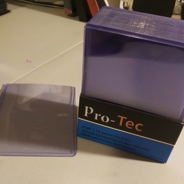 Graded Card Slab Clear Border Empty up to 35pt (pack of 1,5,10,20,50 ...