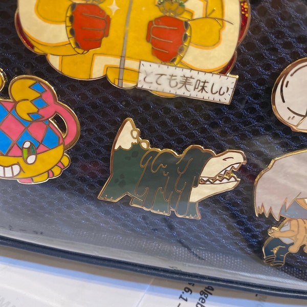 Hard to Destroy Reptile SCP - 682 Hard Enamel Gold Pin - Etsy