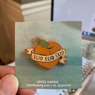 ELIO Enamel Pin - Etsy