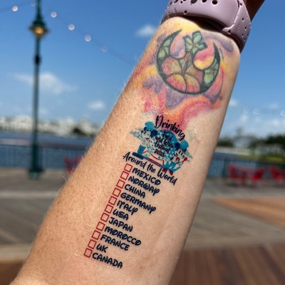 Eating Around the World Tattoo-food & Wine Festival-epcot World ...