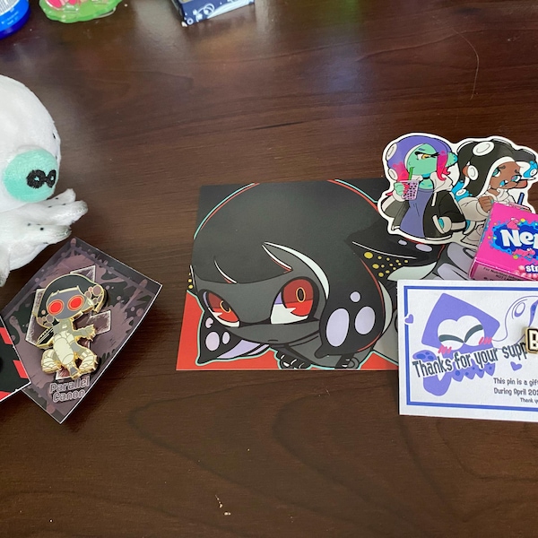 IDOL STICKER SET (7 Pcs) Splatoon Idols Vinyl Holographic Stickers - Etsy