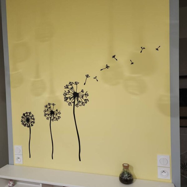 Dandelion Flower Metal Wall Decor, Dandelion Wall Art, Unique Home ...
