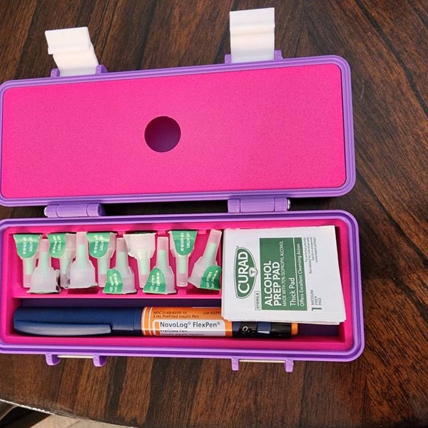 Elite Injection Pen Case, Insulin or Peptide Pen Case, Insulin Pen Storage Case - Etsy