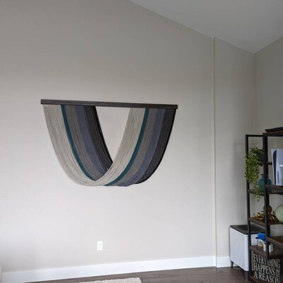 Rope Art Modern Boho Wall Rope Home Decoration Rope Fringles Minimalist ...