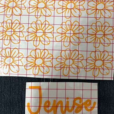 Stanley Stickers Flowers Decals Sheets Stanley Accessories - Etsy