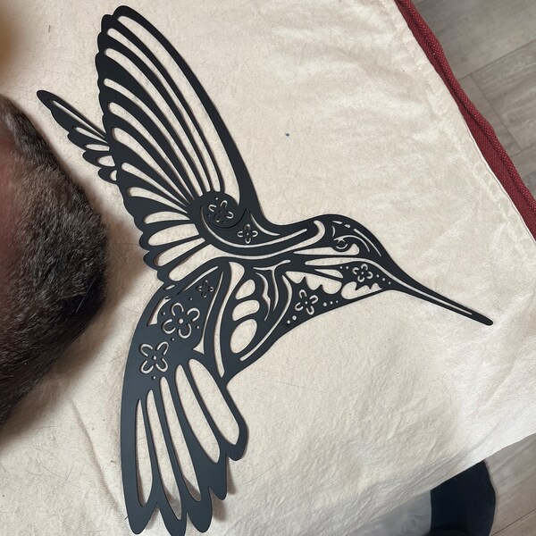 Metal Hummingbird Sign, Hummingbird Sign, Metal Hummingbird Sign, Metal ...
