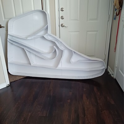 Sneaker From Balloons, Shoe Mosaic From Balloons, Decor Ideas, Mosaic ...