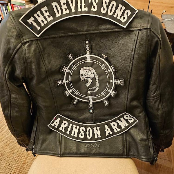 Custom Patch for Bikers, Any Size, Motoclub Jacket, Large Patch, Back ...