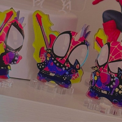 4cm Mini-spidee Acrylic Standee Across the Spider Verse Hobie Brown - Etsy