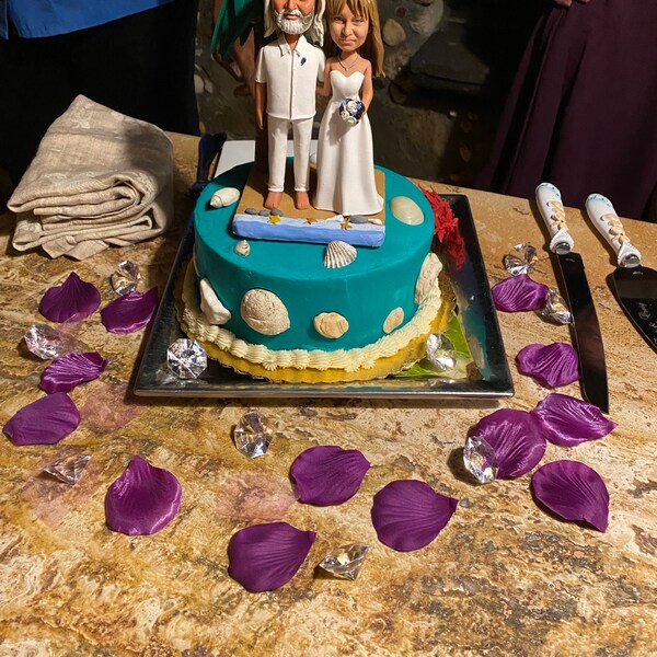 Rush Wedding Cake Toppers, Rush Order, Fast Shipping, Bride and Groom ...